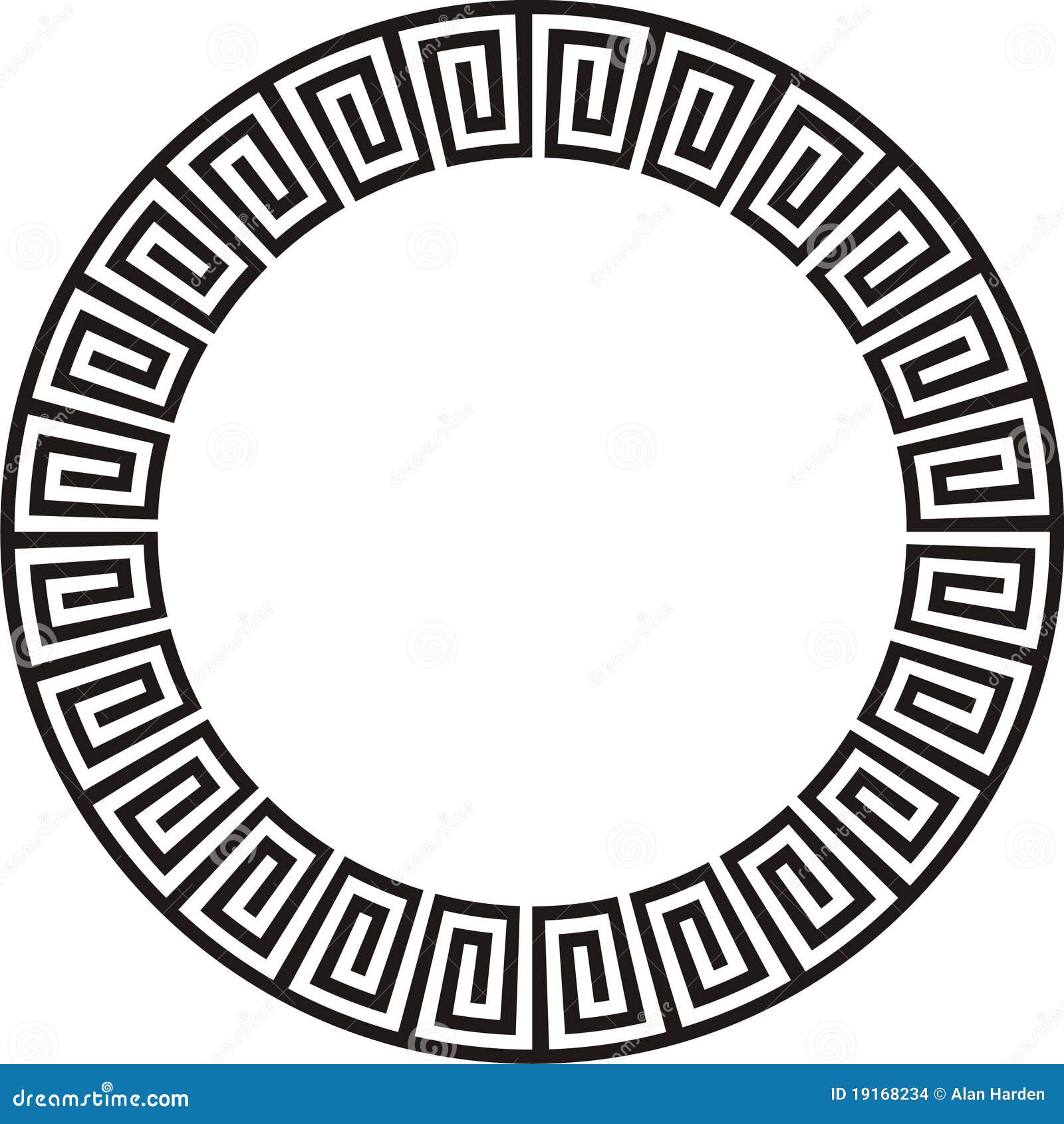 Diseño azteca circular ilustración del vector. Ilustración de colorido ...