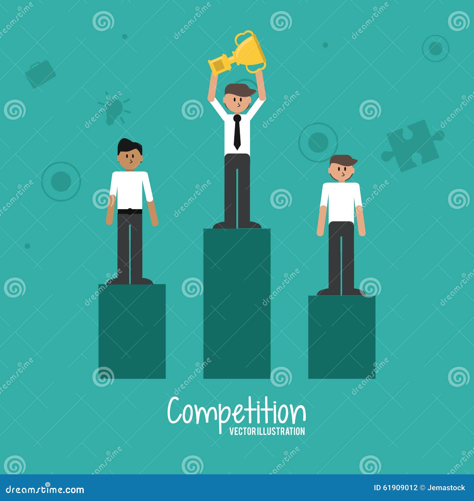 Diseño Competitivo Del Icono Ilustración del Vector - Ilustración de ...