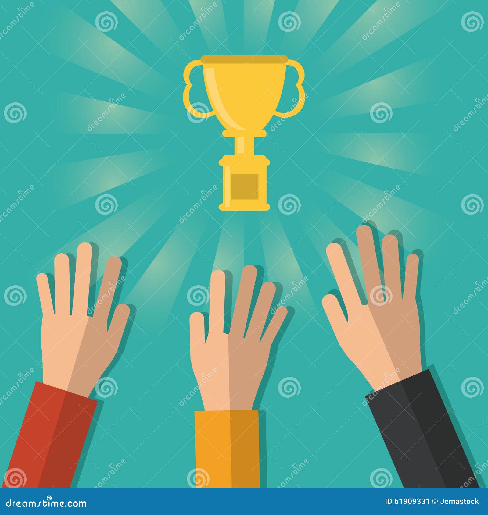 Diseño Competitivo Del Icono Ilustración del Vector - Ilustración de ...