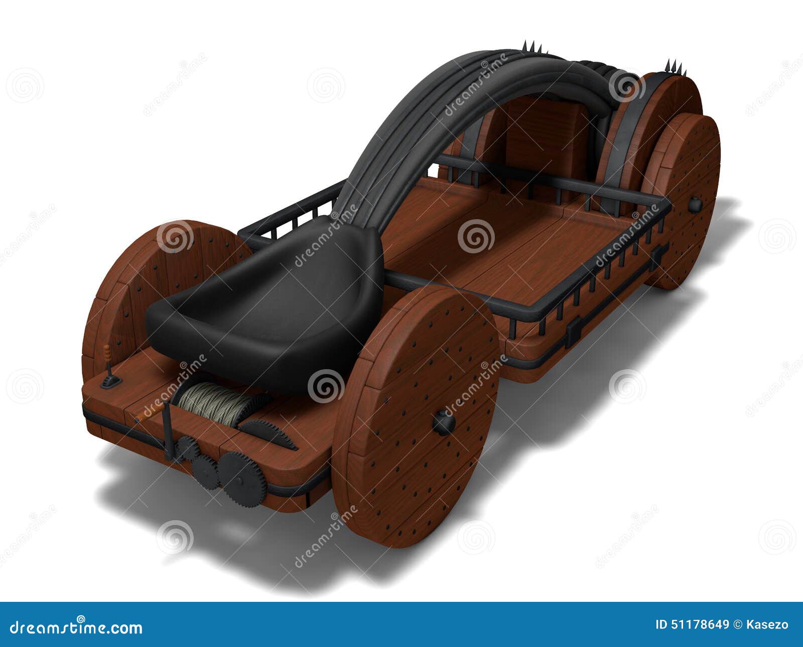 Diseño Conceptual De La Catapulta Stock de ilustración - Ilustración de ...