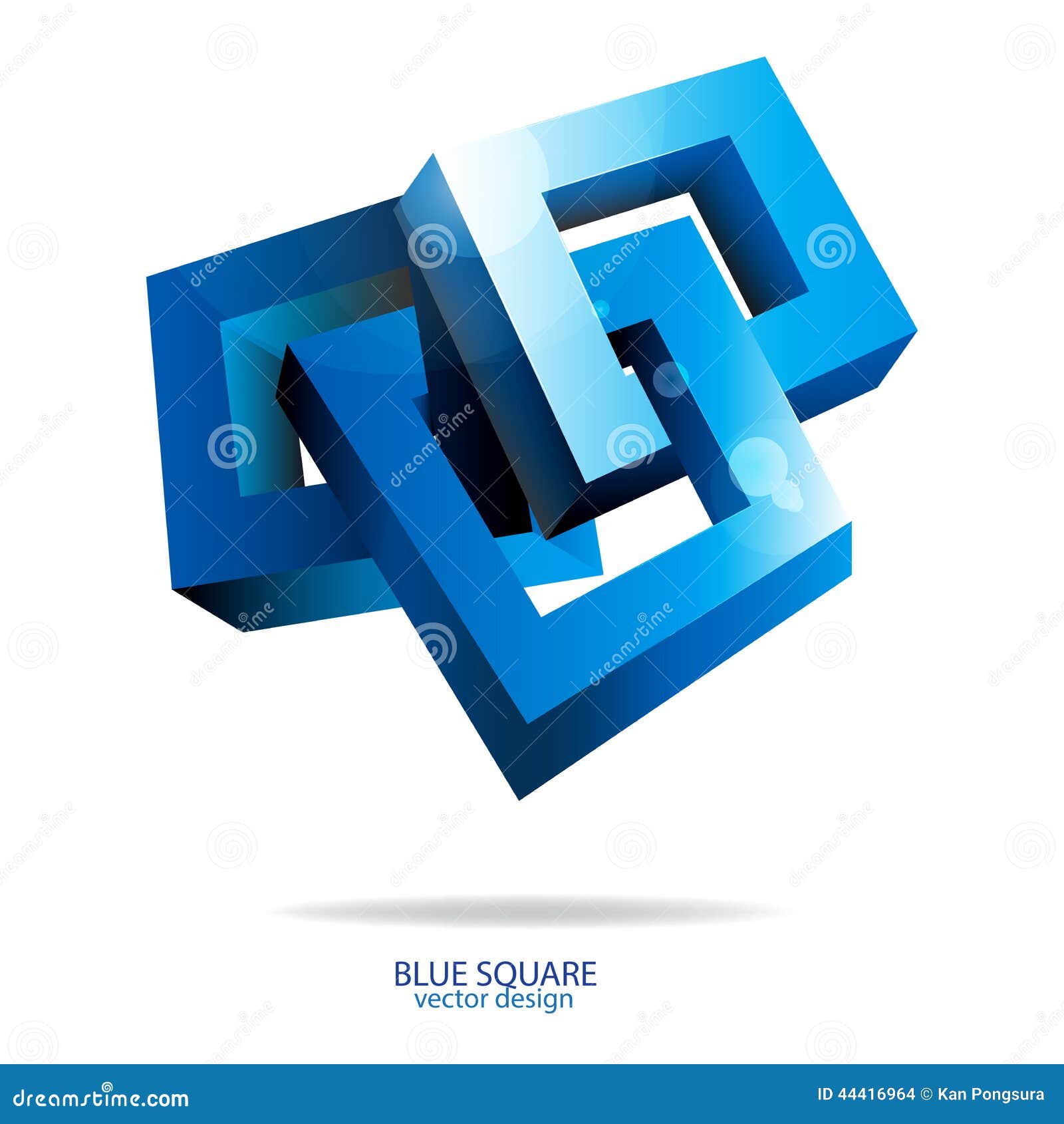 Diseño Cuadrado Del Logotipo Ilustración del Vector - Ilustración de ...