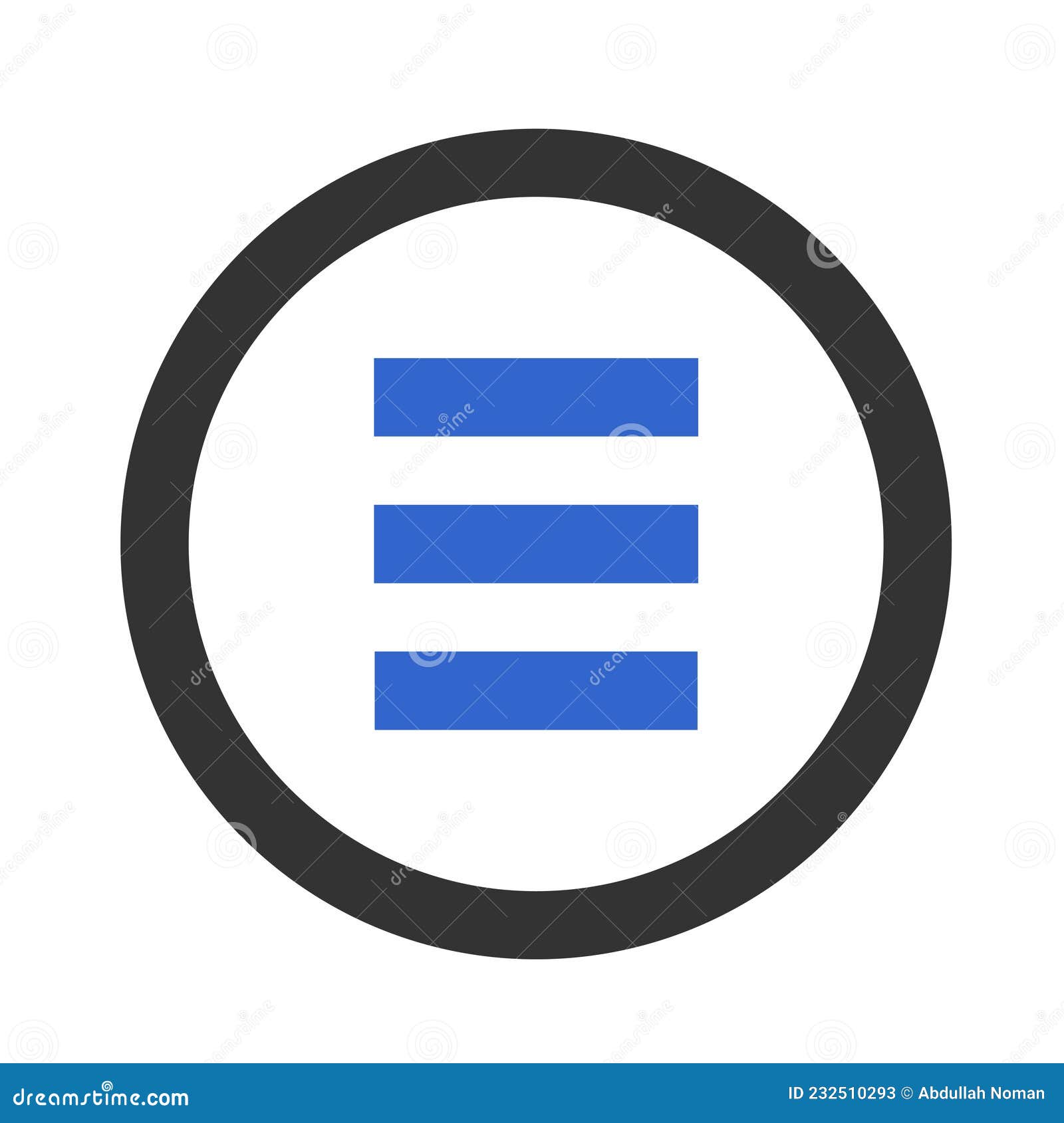 Diseño De Iconos De Botón De Menú Ilustración del Vector - Ilustración ...