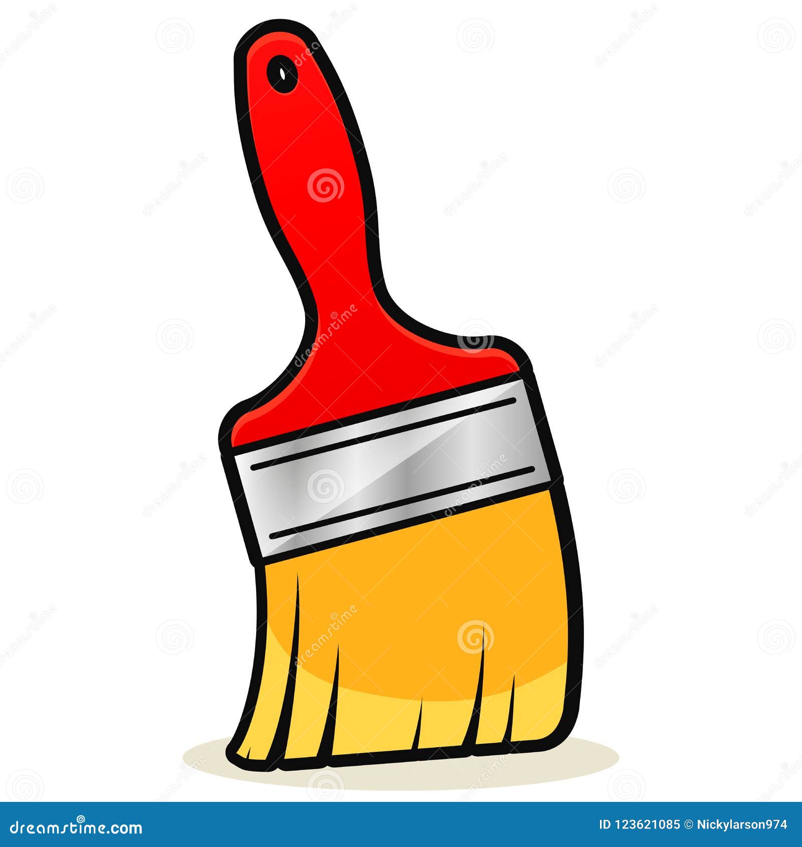 Diseño Del Color De La Brocha Del Vector Ilustración del Vector ...