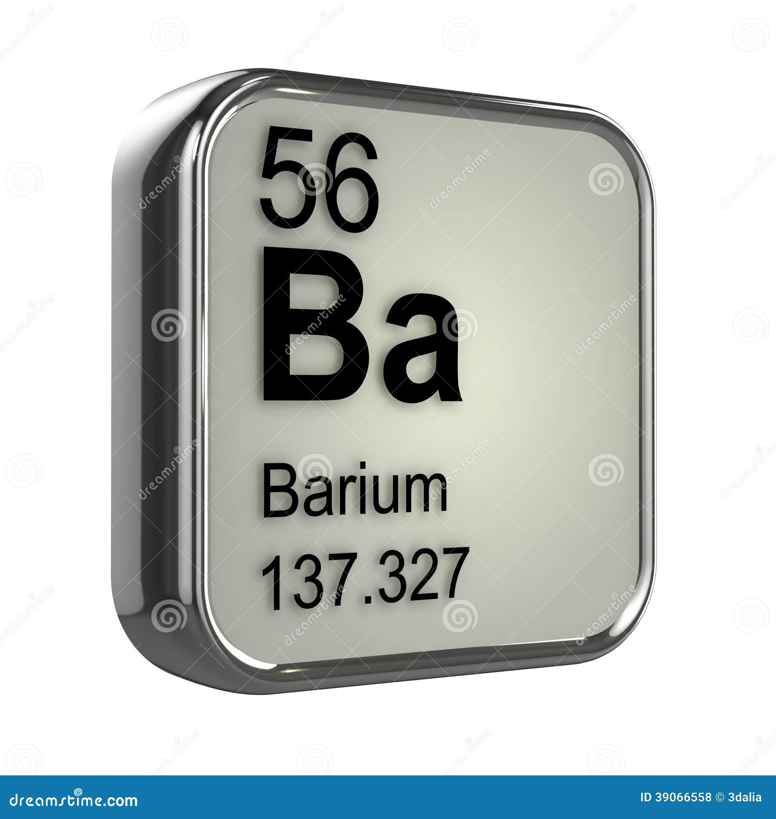 Diseño Del Elemento Del Bario 3d Stock de ilustración - Ilustración de ...