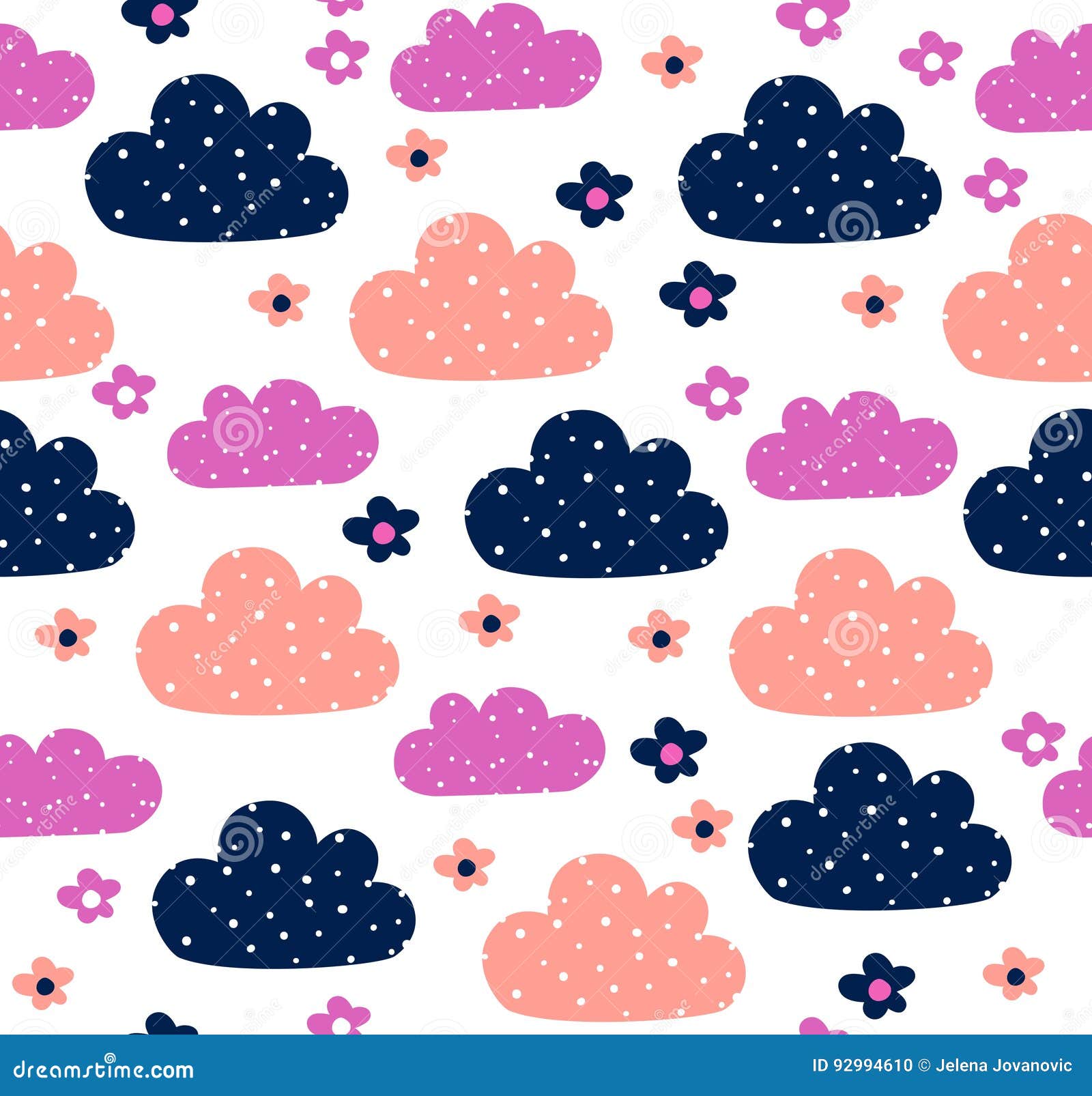 Diseño Del Modelo De Las Nubes Ilustración del Vector - Ilustración de ...