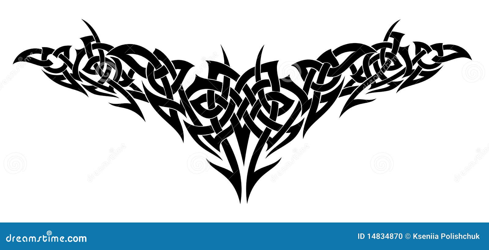 Diseño del tatuaje. Vector ilustración del vector. Ilustración de ...