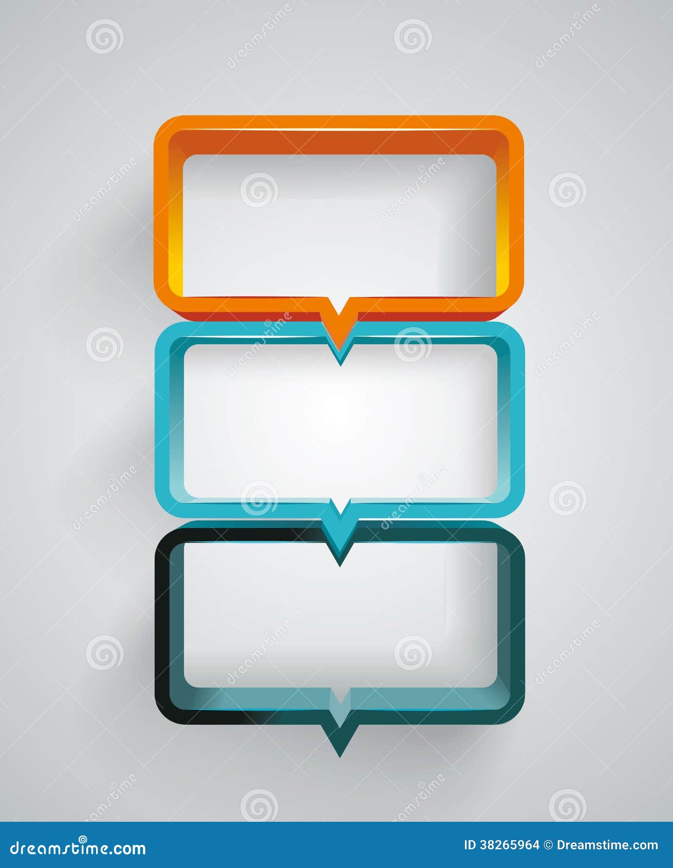 Diseño Del Vector Del Cuadro De Texto Ilustración del Vector ...