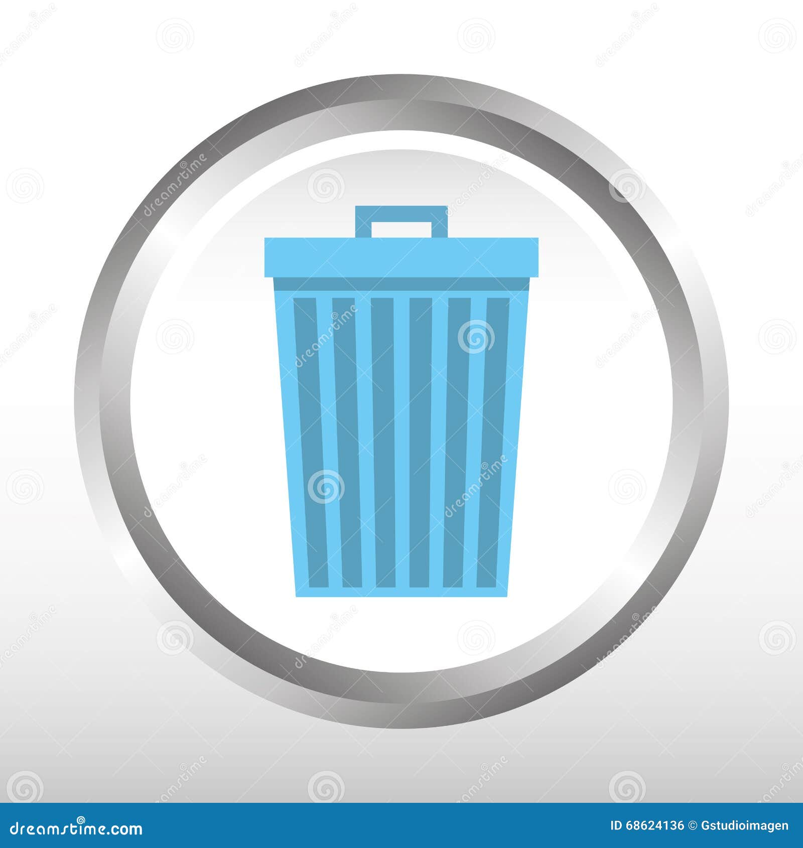 Diseño inútil del icono stock de ilustración. Ilustración de reciclaje ...
