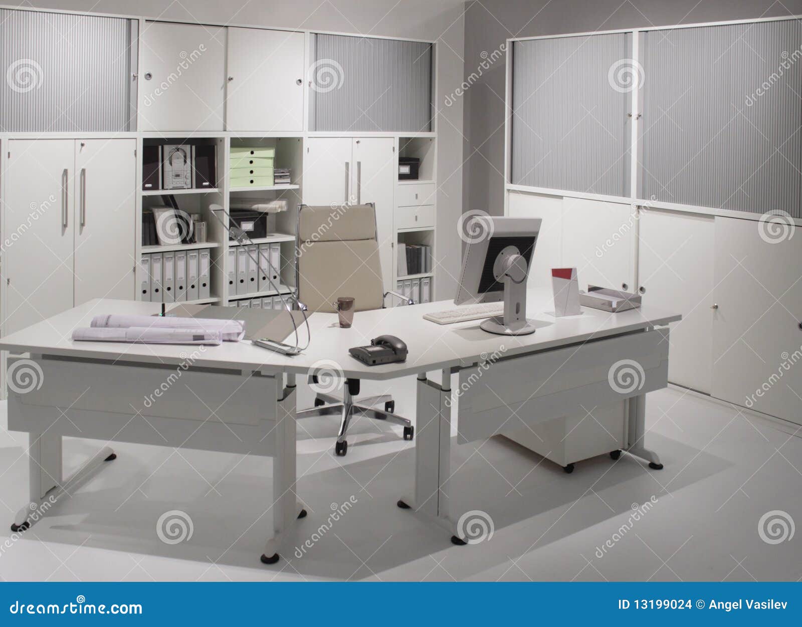 Diseño Interior De La Oficina Moderna. Foto de archivo - Imagen de ...