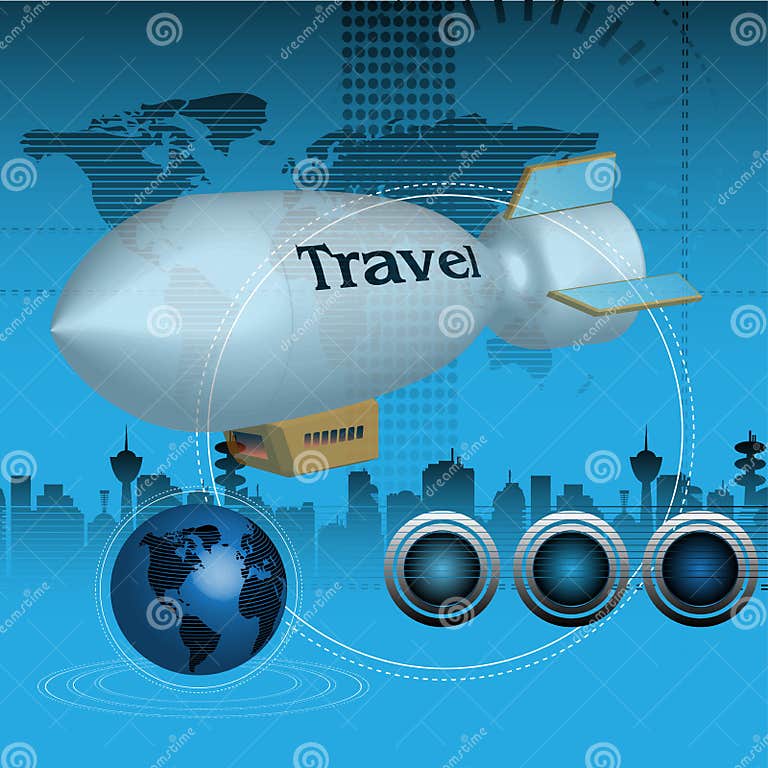 Diseño que viaja ilustración del vector. Ilustración de cabina - 23528099