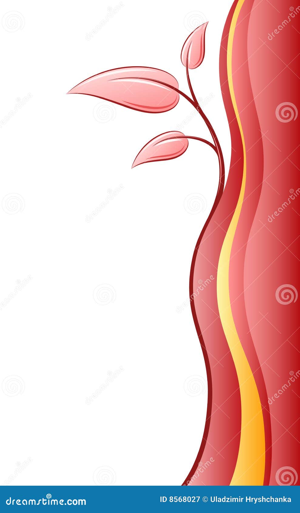 Diseño rojo ilustración del vector. Ilustración de frontera - 8568027