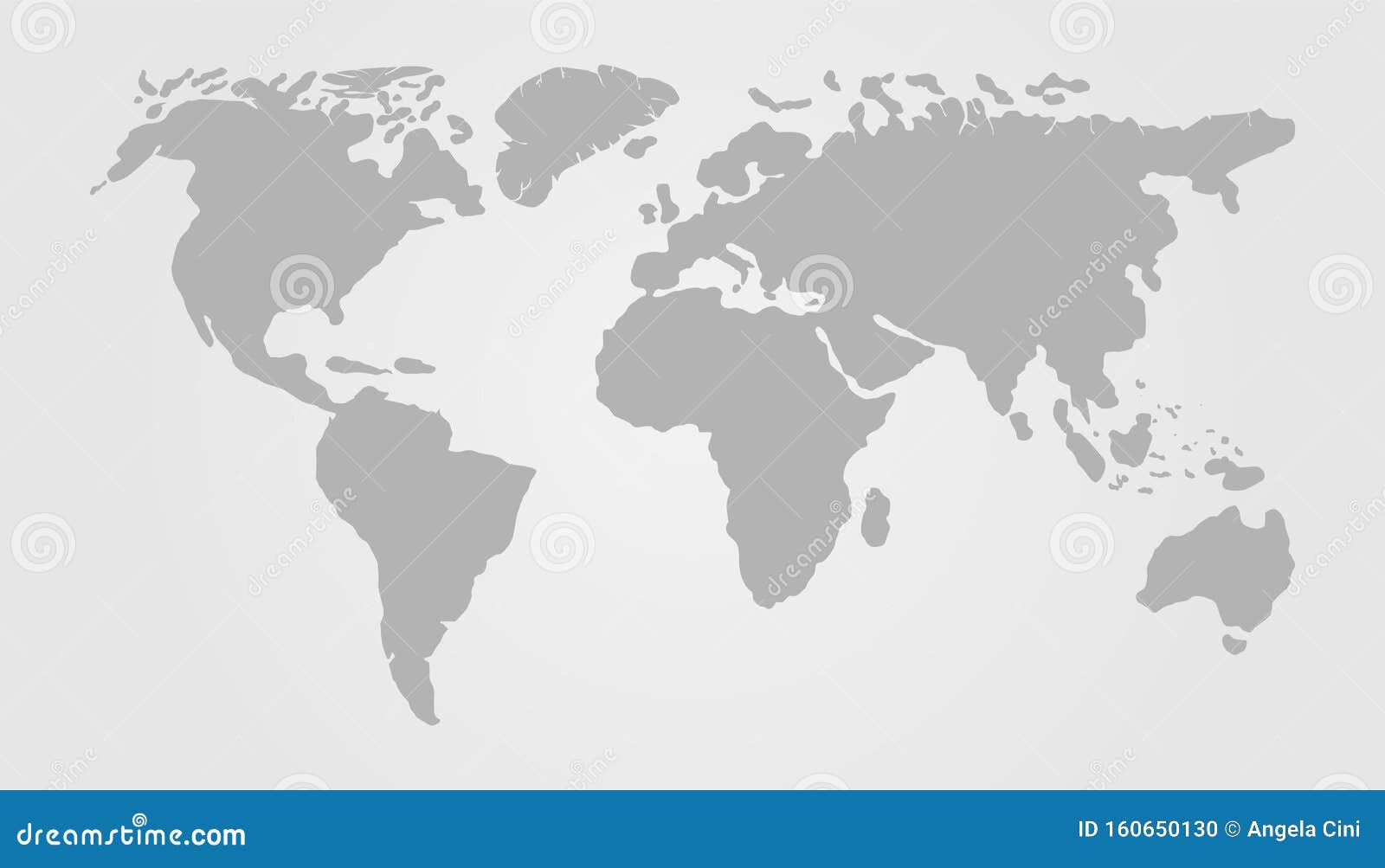 Dise?o De Gray World Map Vector Illustration Ilustración del Vector ...