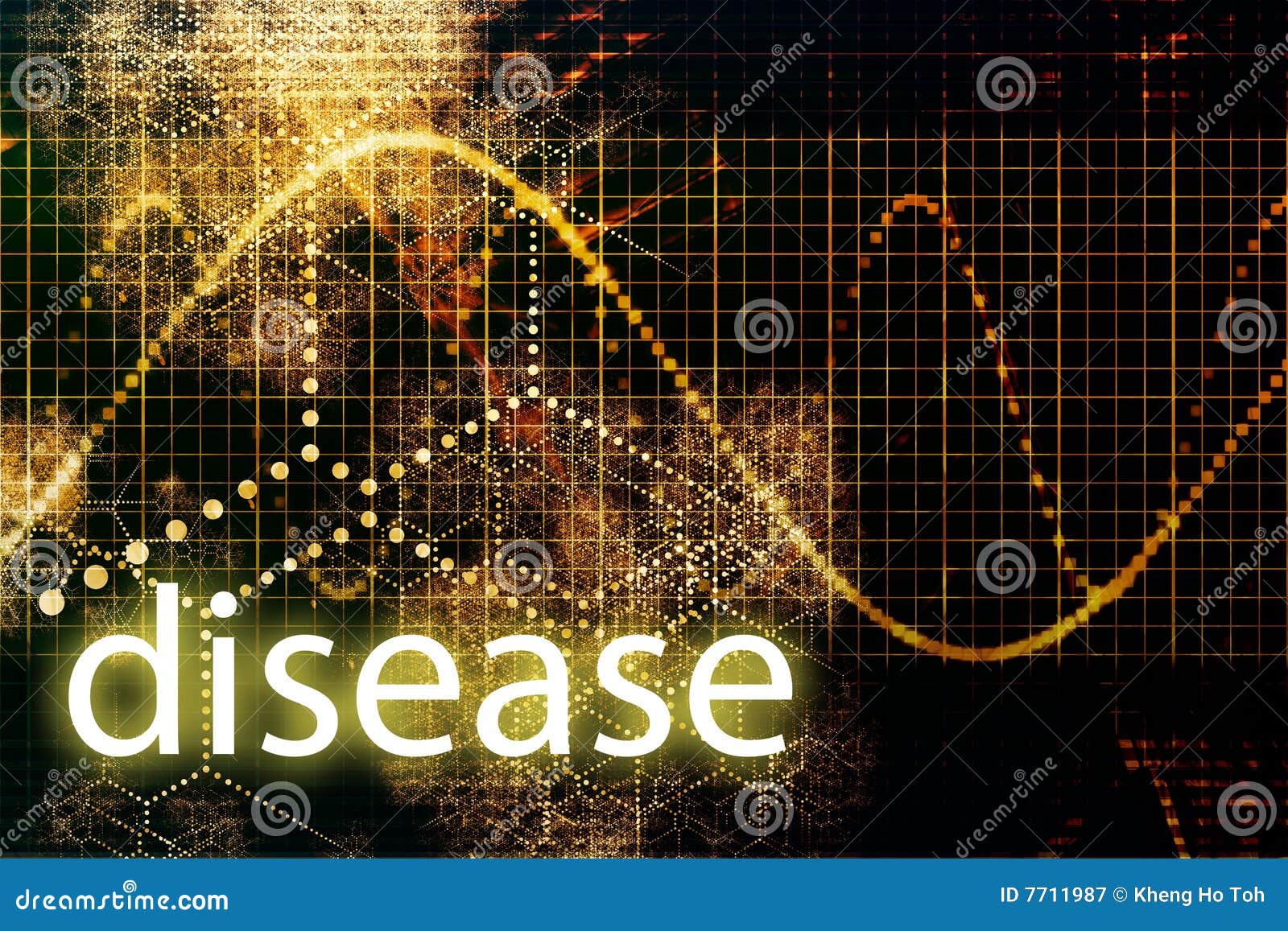Disease Abstract Technology Stock Illustration - Illustration of ...