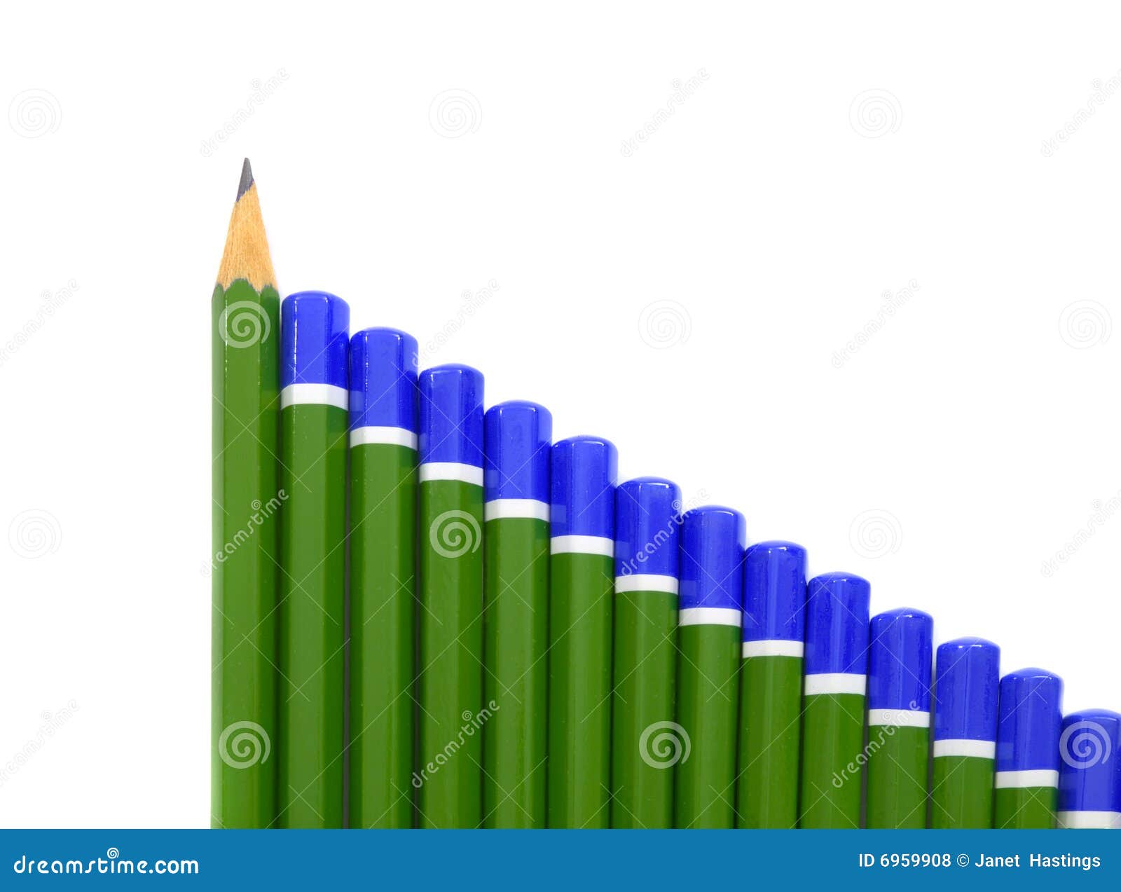 Disegni a Matita Il Grafico a Strisce Fotografia Stock - Immagine di ...