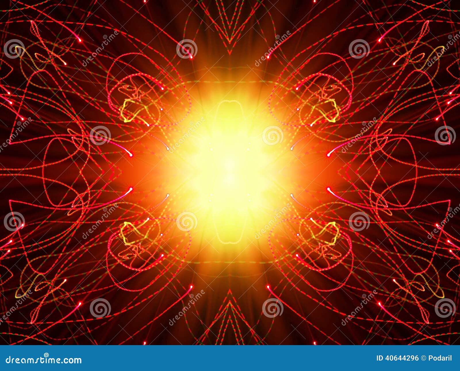 Disegno Astratto Con La Luce Illustrazione di Stock - Illustrazione di ...