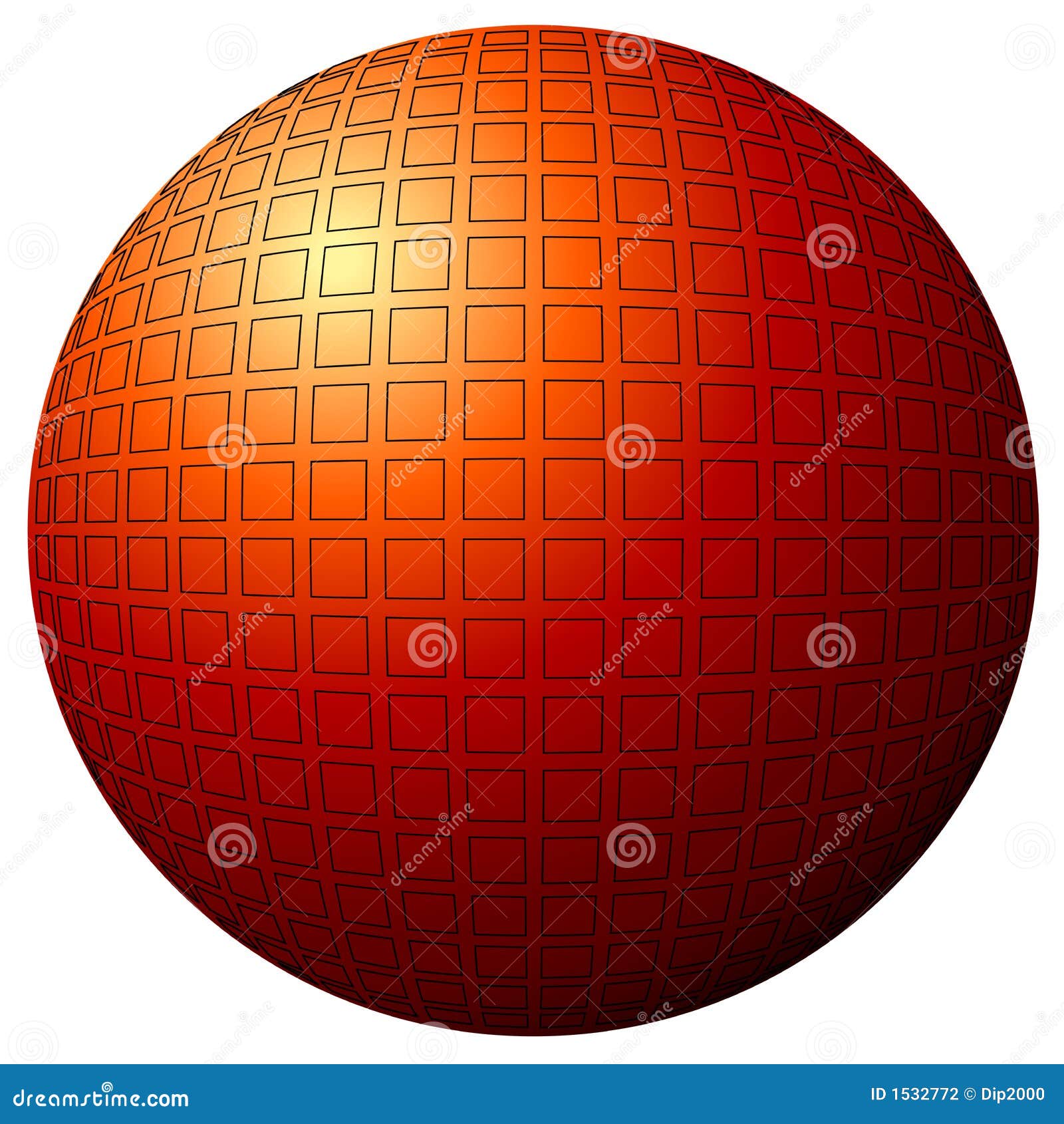 Disegno della sfera illustrazione vettoriale. Illustrazione di ...