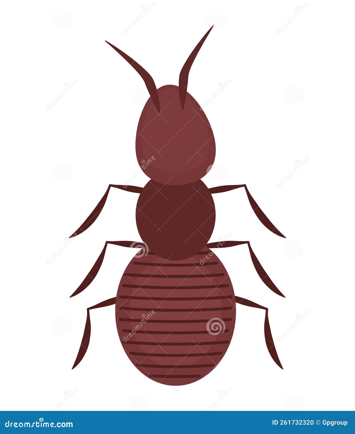 Disegno Di Formiche Colorate Illustrazione di Stock - Illustrazione di ...