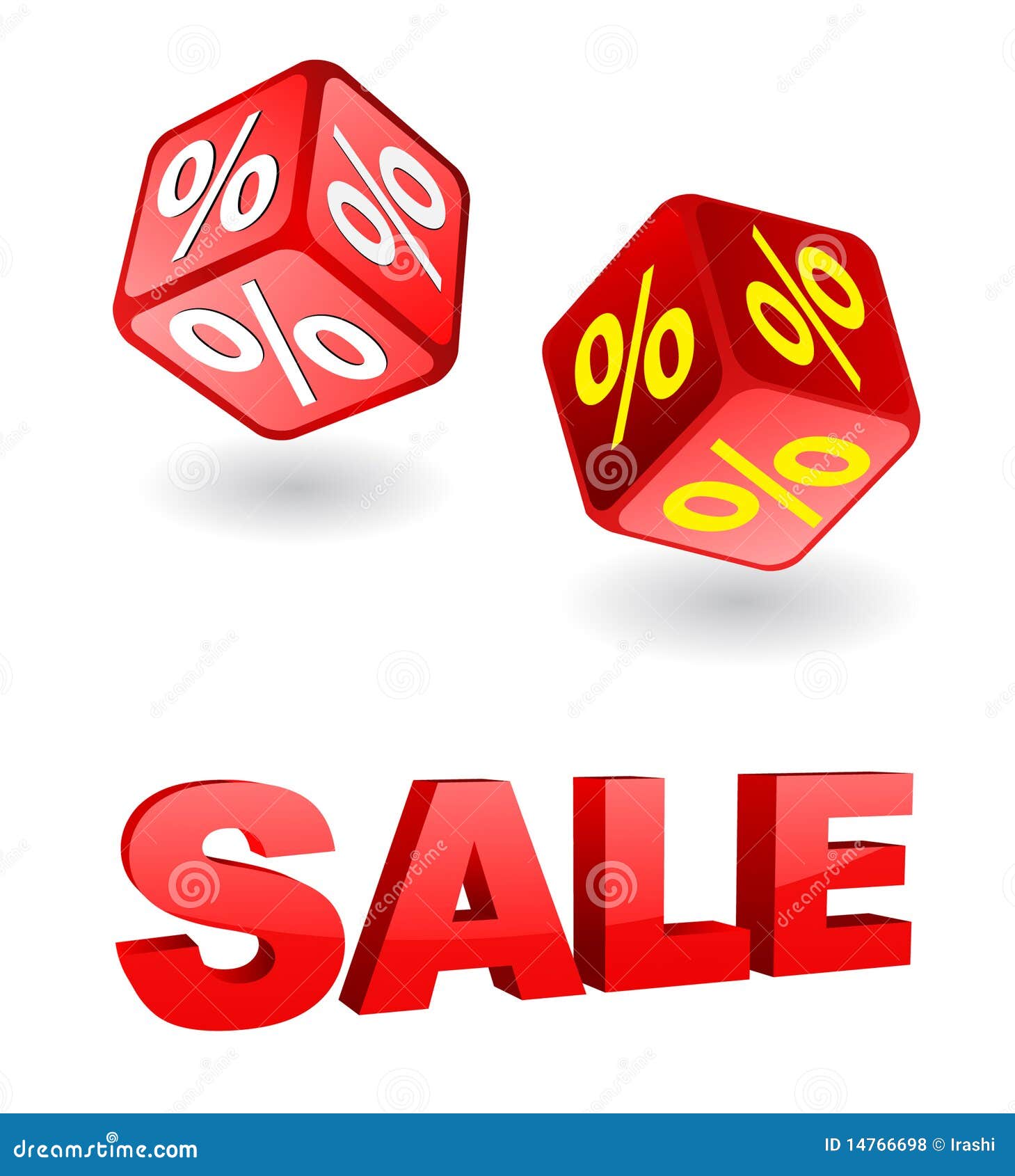 Dises stock vector. Illustration of luck, cube, macro - 14766698