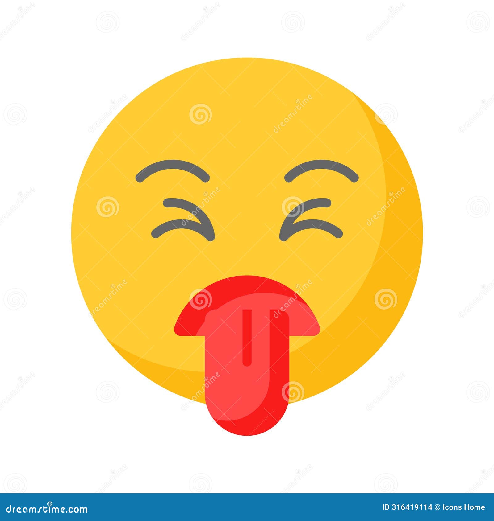 Disgusted Emoji Vector Design, Customizable Unique Vector Stock Vector ...