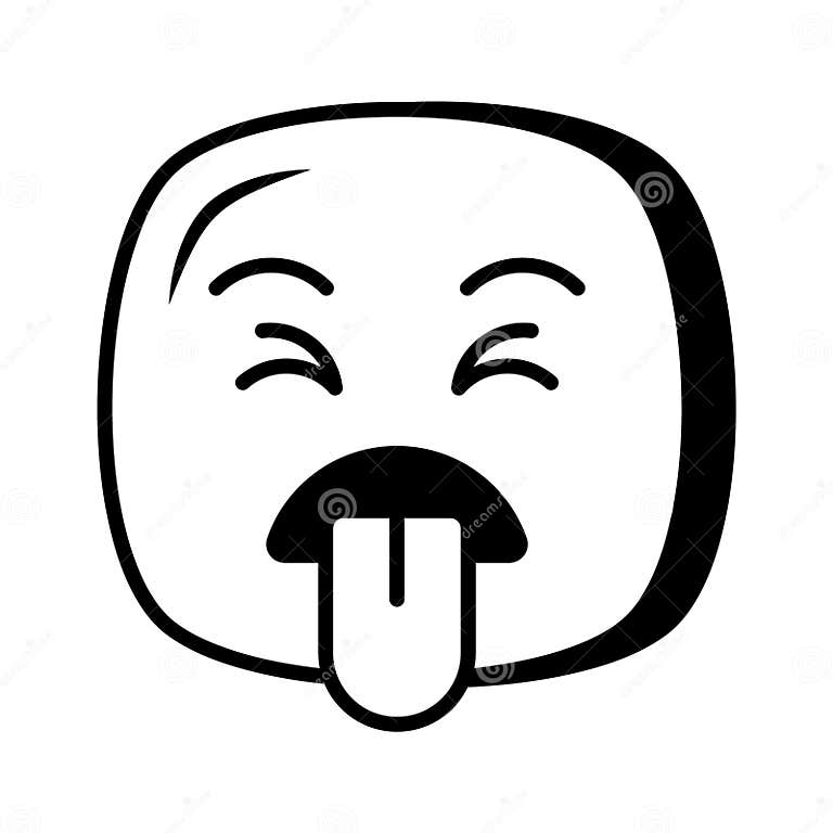 Disgusted Emoji Vector Design, Customizable Unique Vector Stock Vector ...