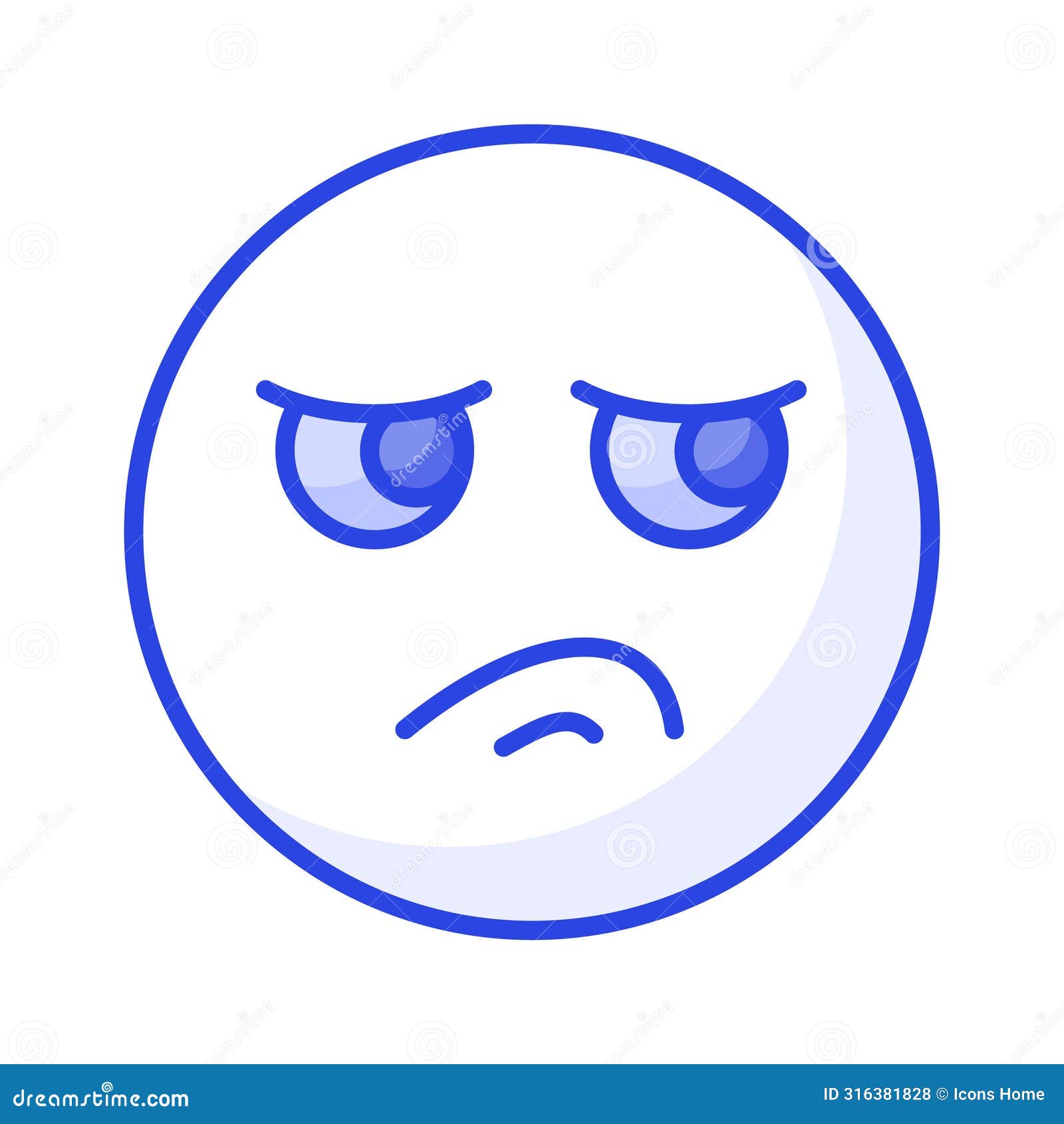 Disgusted Emoji Vector Design, Customizable Unique Vector Stock Vector ...