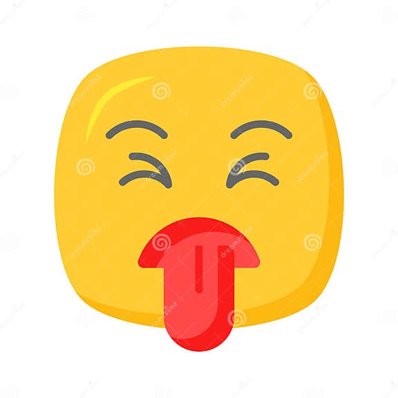 Disgusted Emoji Vector Design, Customizable Unique Vector Stock Vector ...