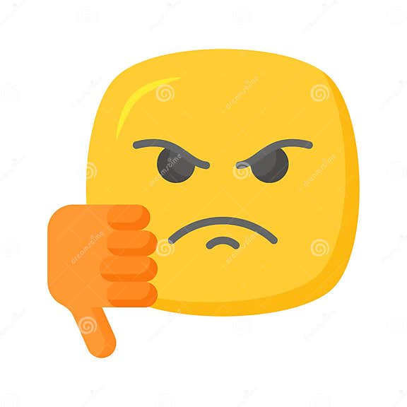 Disgusted Emoji Vector Design, Customizable Unique Vector Stock Vector ...
