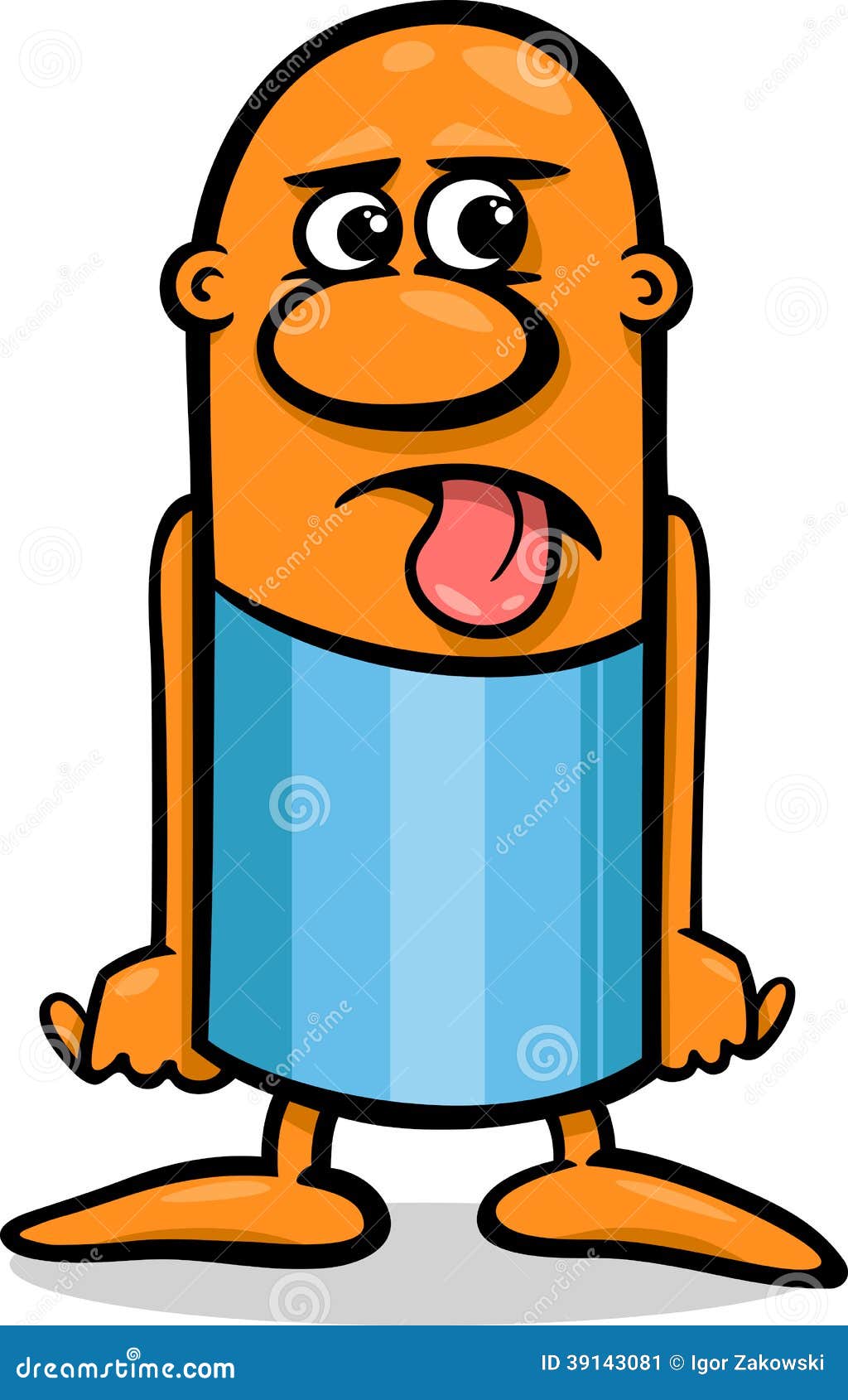 Disgusted Guy Cartoon Illustration Stock Vector - Illustration of funny ...