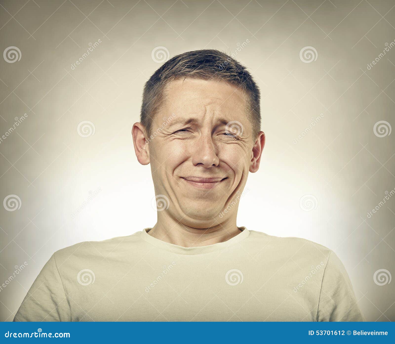 Disgusted man stock photo. Image of portrait, texture - 53701612