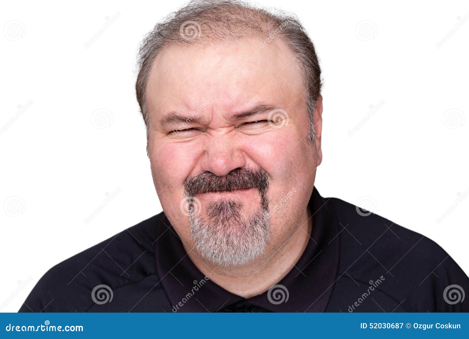 Disgusted Man Pulling a Disdainful Expression Stock Image - Image of ...