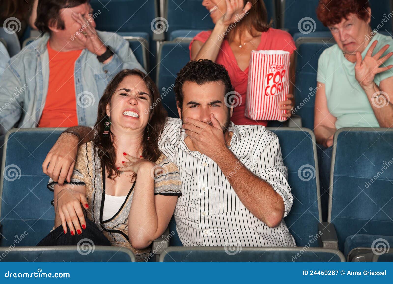Disgusted People stock image. Image of movie, film, date - 24460287