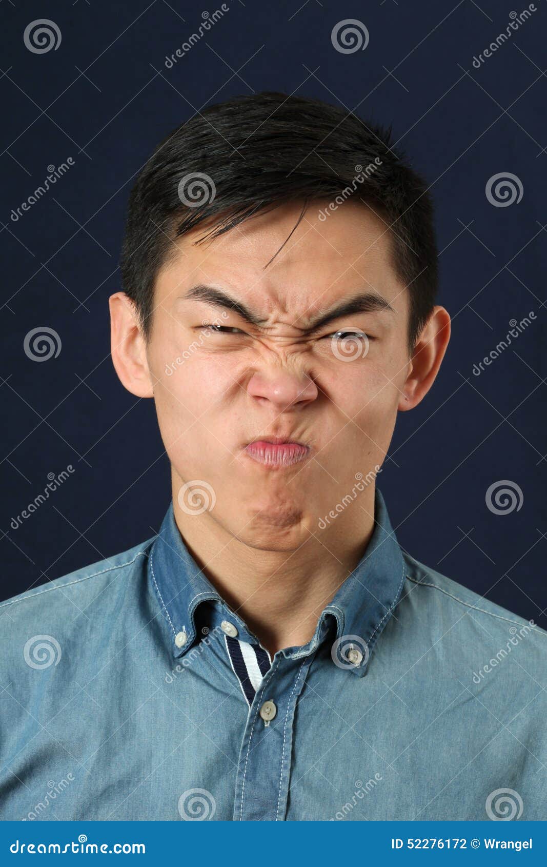 Making Disgusted Face Animal