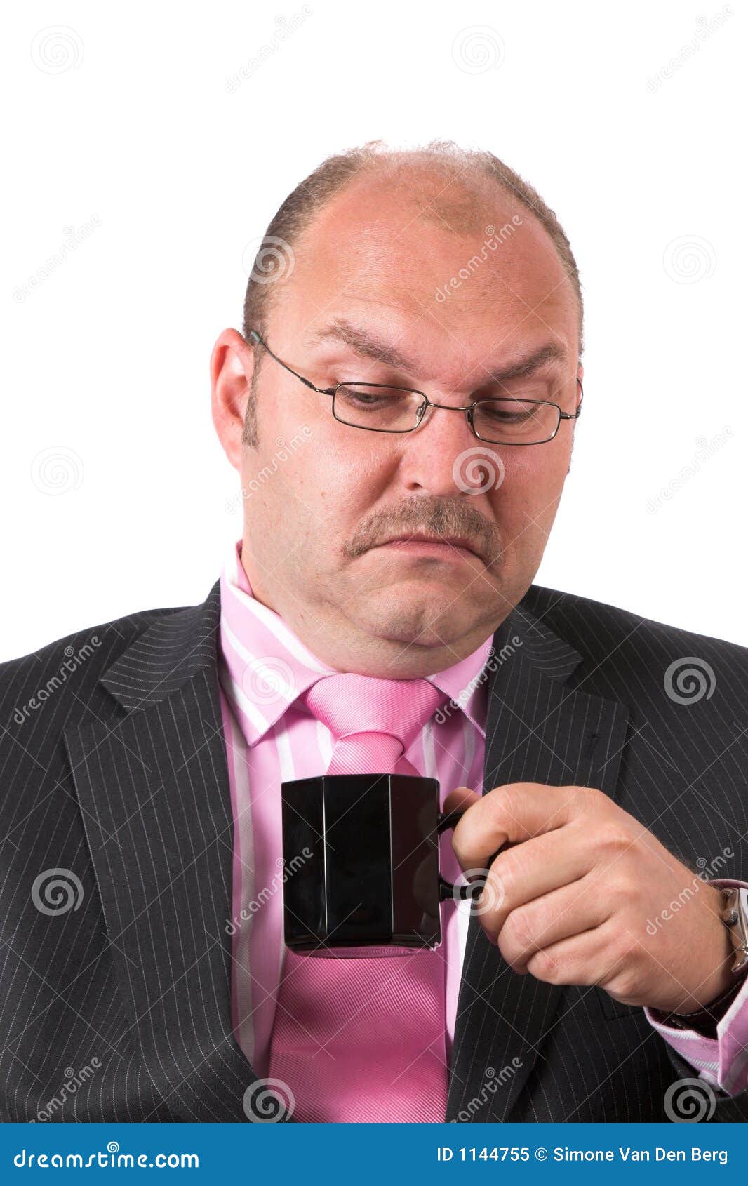Disgusting coffee stock image. Image of businessman, late - 1144755
