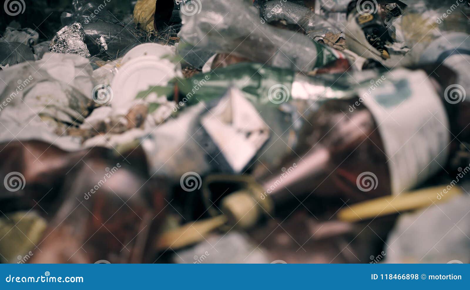 Disgusting Garbage Polluting Soil and Forests, Urgent Environmental ...