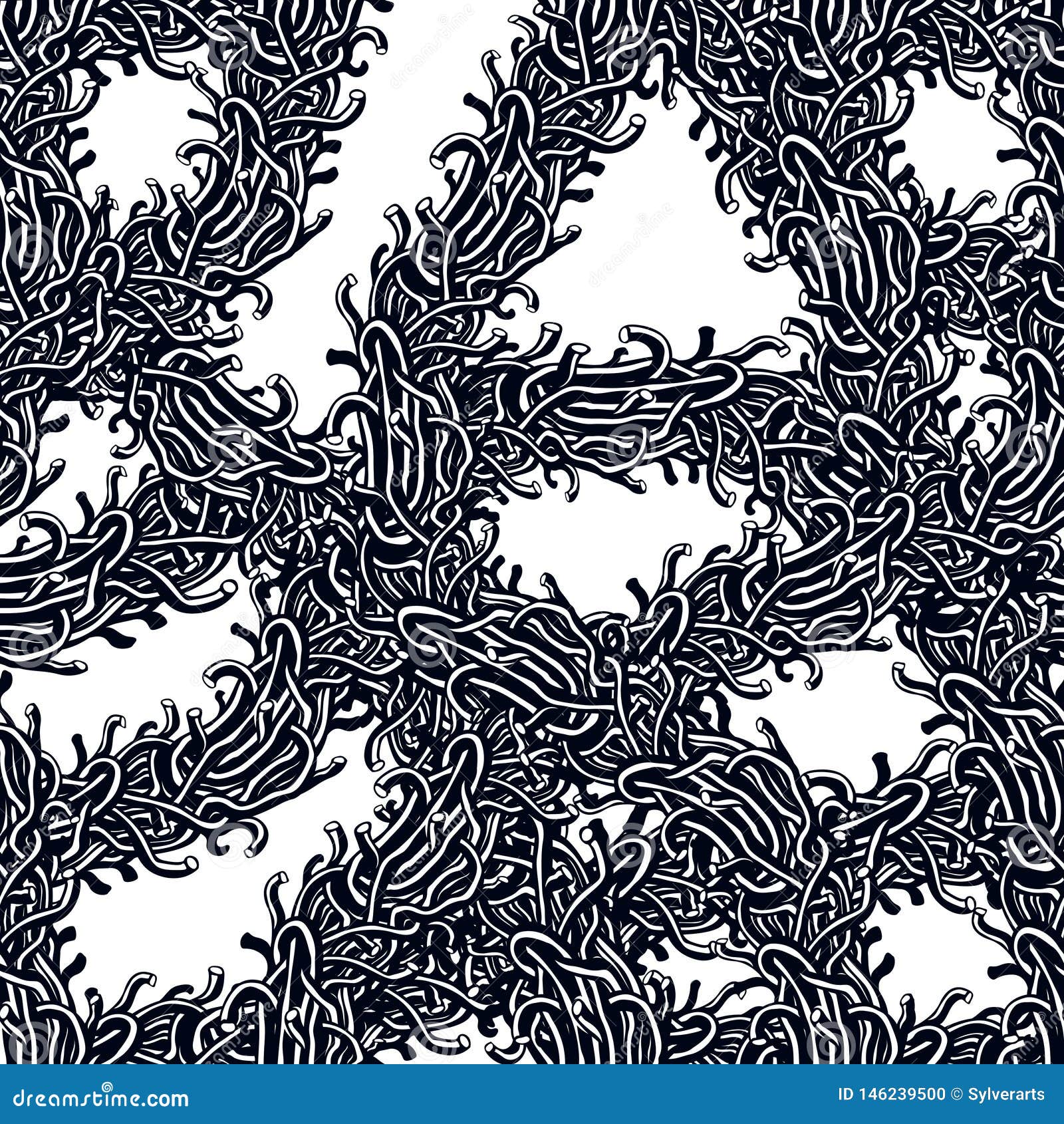 Disgusting Horror Seamless Tile Of Organic Intestine Guts Texture ...