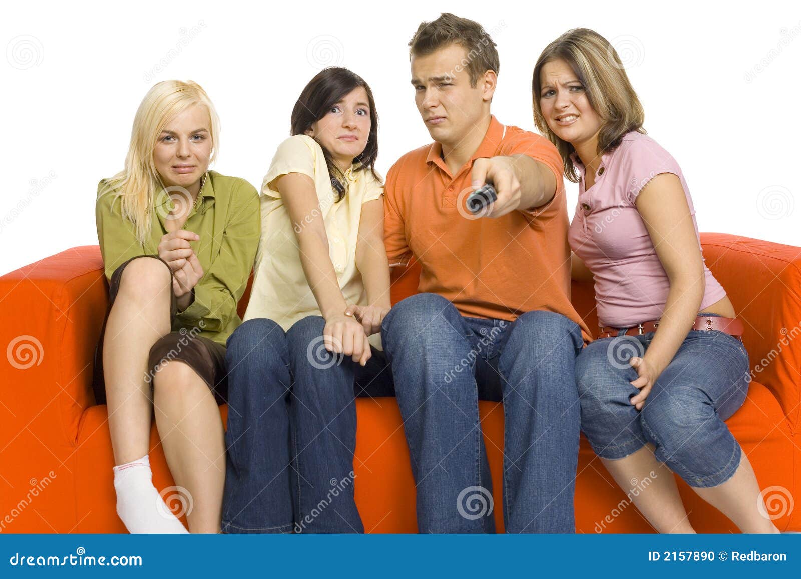 Disgusting movie! stock photo. Image of isolated, casual - 2157890