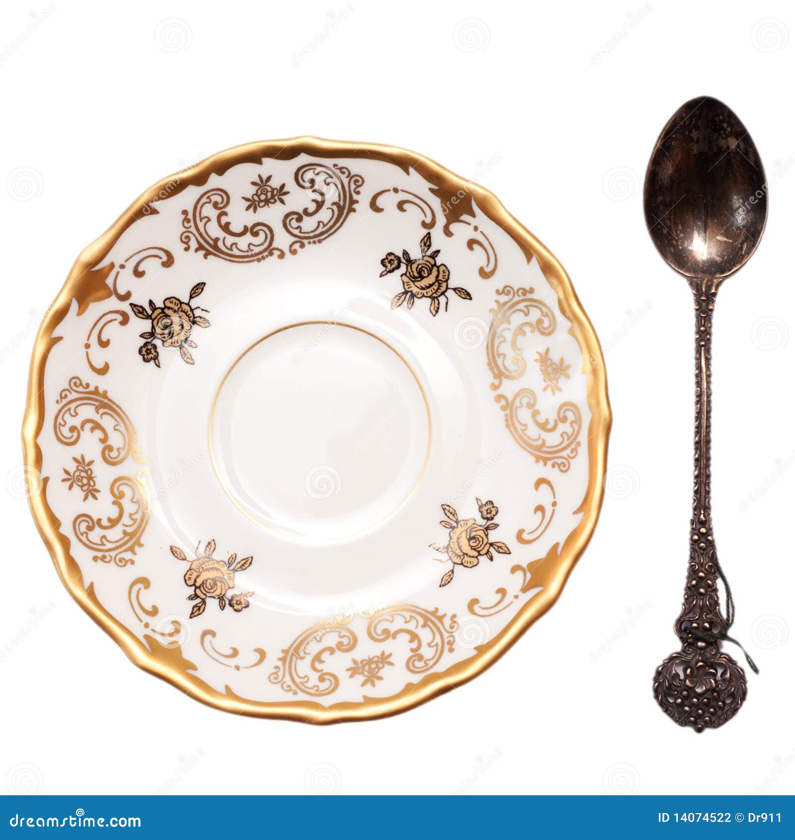 Dish stock photo. Image of service, isolated, collation - 14074522