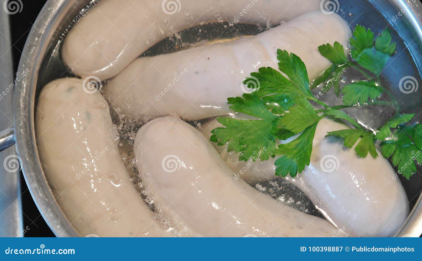 Dish, Animal Source Foods, Weisswurst, Recipe Picture. Image: 100398887