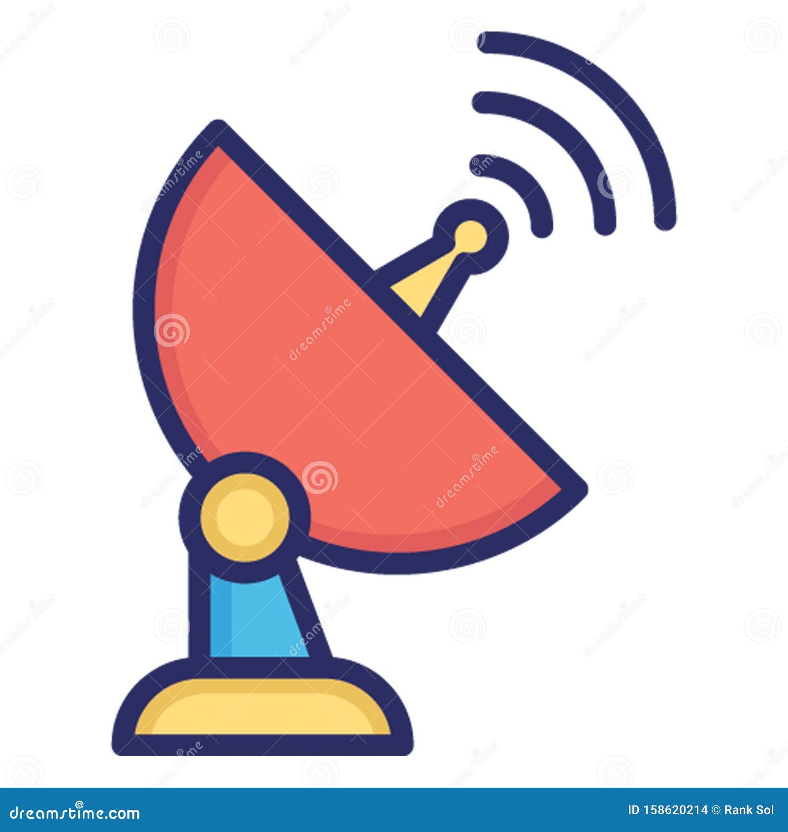 Radar Dish Icon
