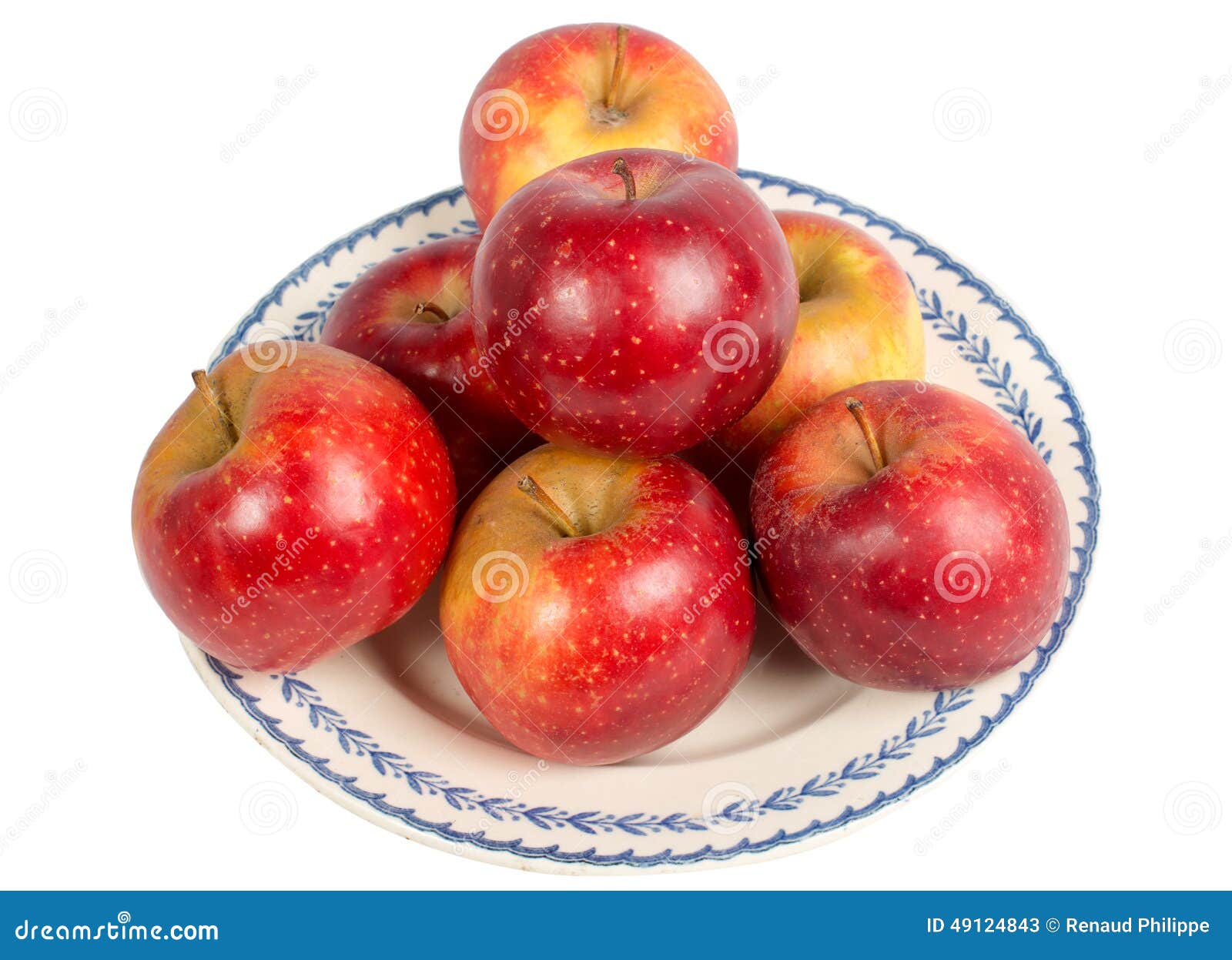 Dish of Apples stock image. Image of close, diet, shape - 49124843