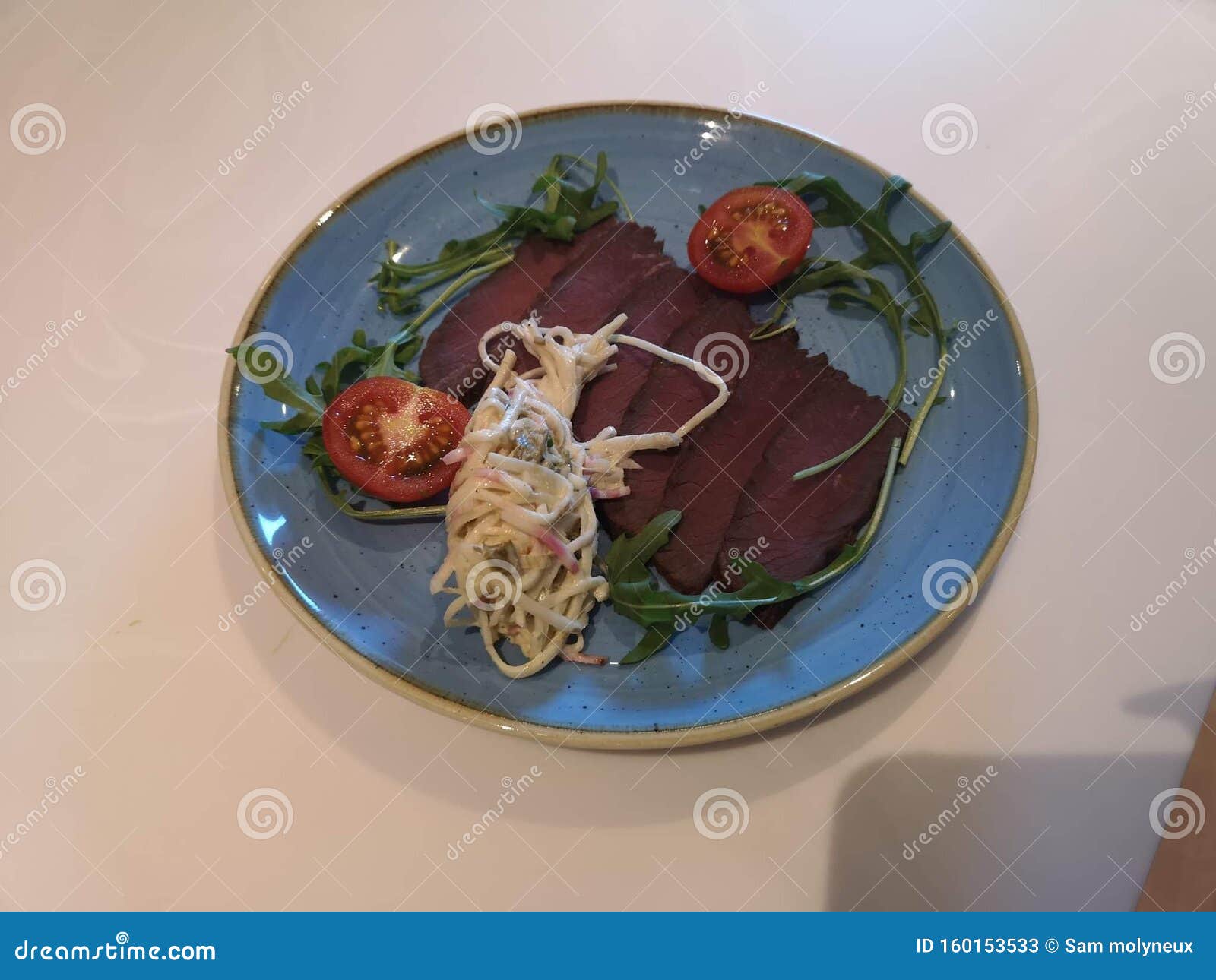 Dish stock image. Image of dish, beautiful, beef, tomatoe - 160153533