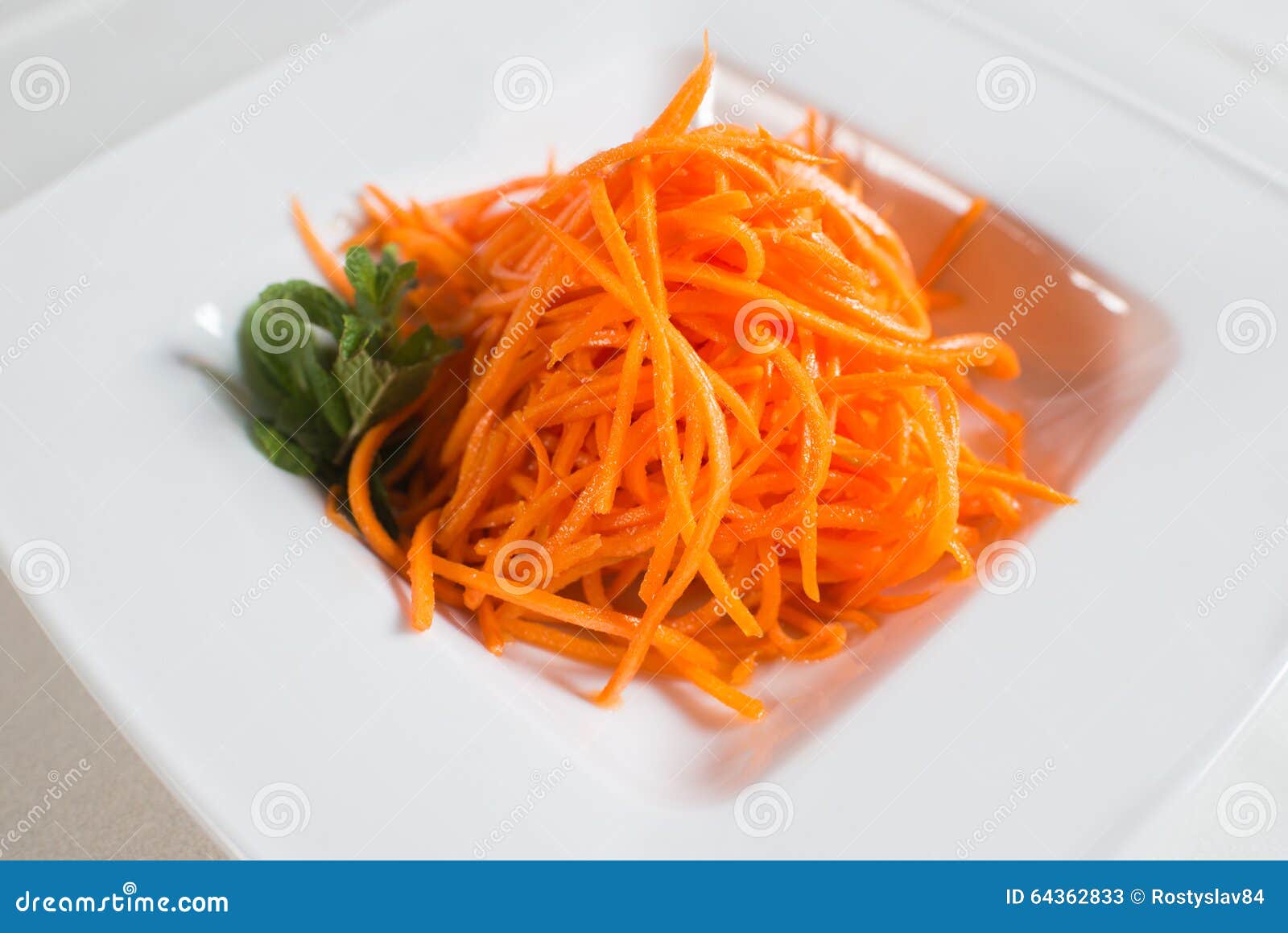 Dish of Carrots Cutted on Strips Stock Image - Image of nature, natural ...