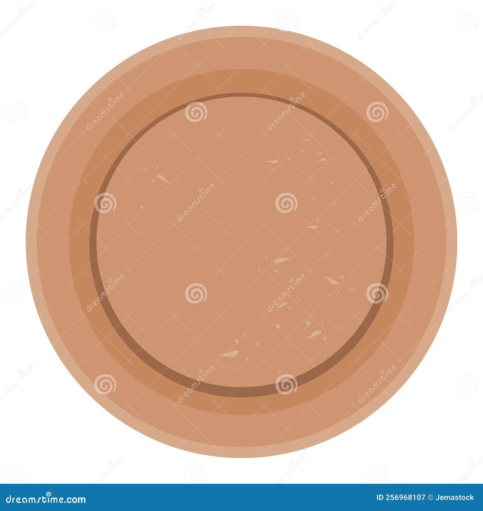 Dish carton ecology stock vector. Illustration of empty - 256968107
