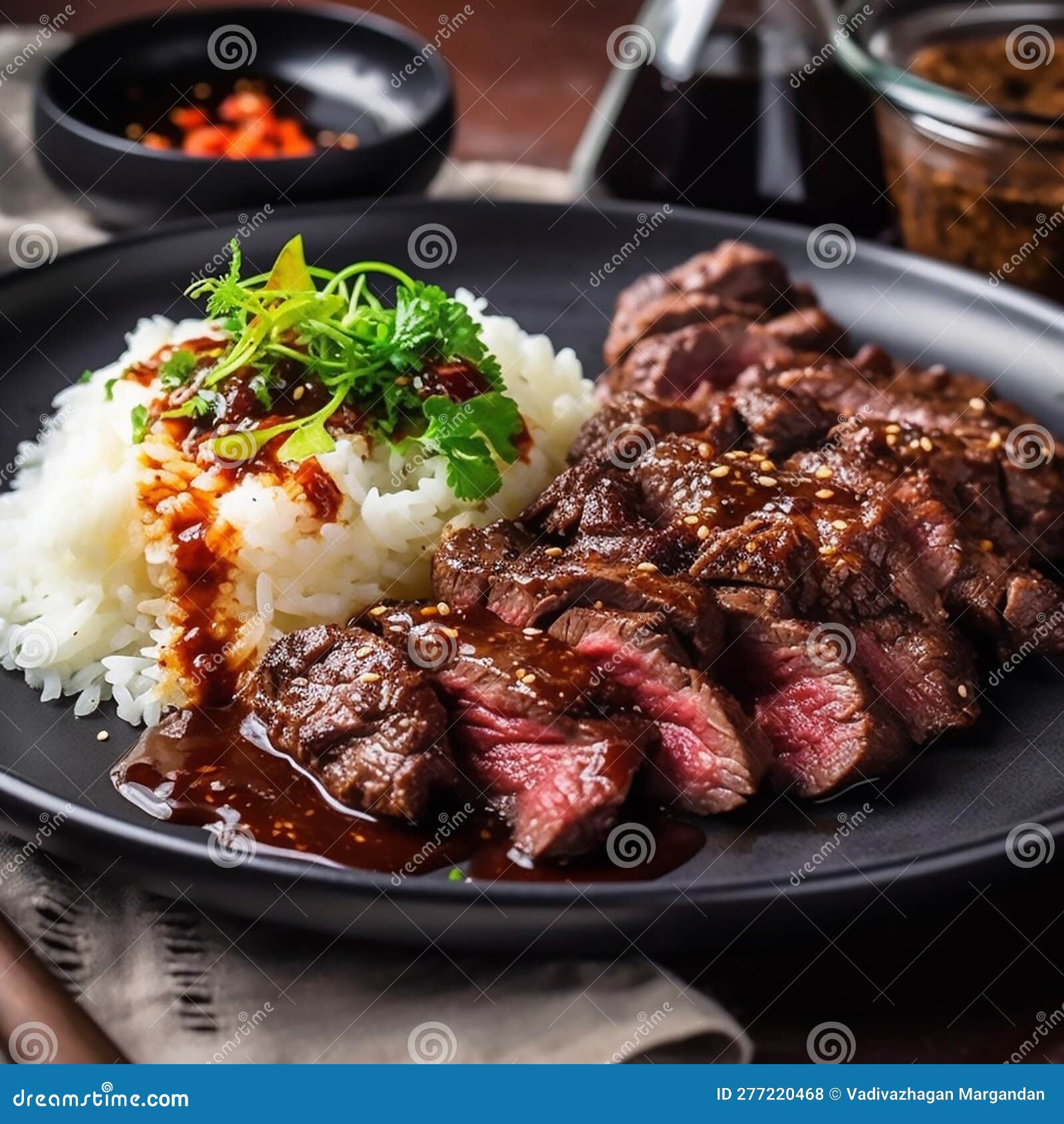 A Creative and Flavorful Kangaroo Dish Stock Photo - Image of ...