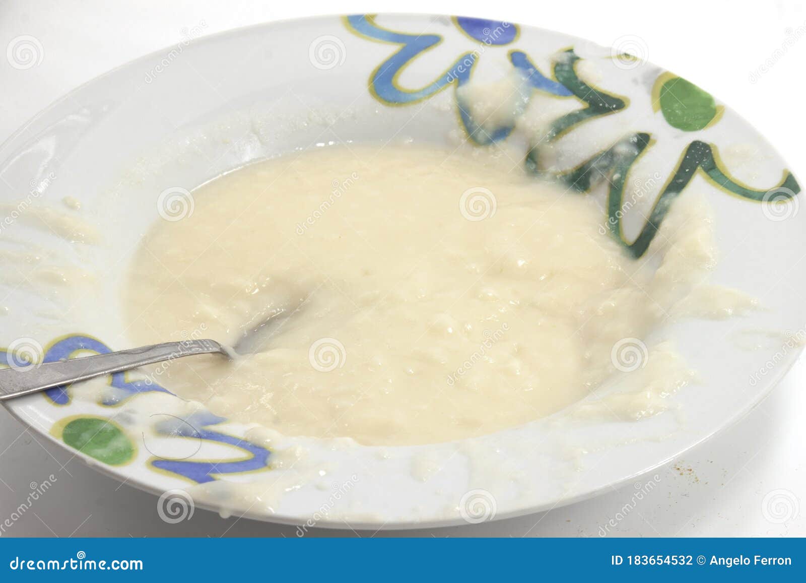 Dish and Container of Homogenised Food for Food Stock Photo - Image of ...