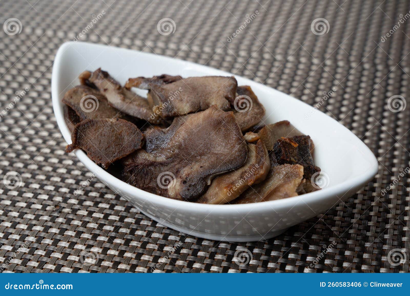 Pan Fried Cheley stock photo. Image of white, tongue - 260583406