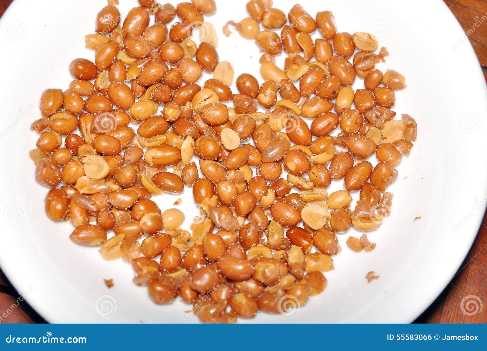 Dish of fried peanuts stock photo. Image of energy, grilled - 55583066