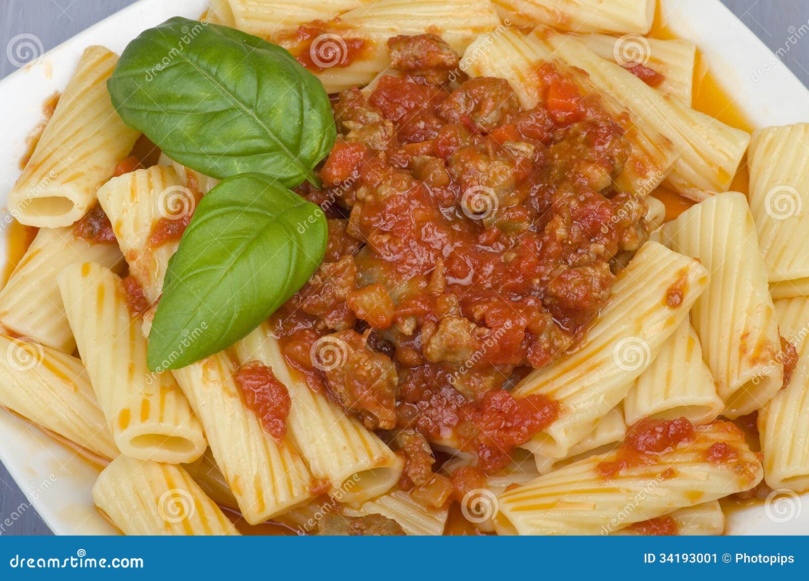 A dish of Maccheroni stock image. Image of cuisine, penne - 34193001