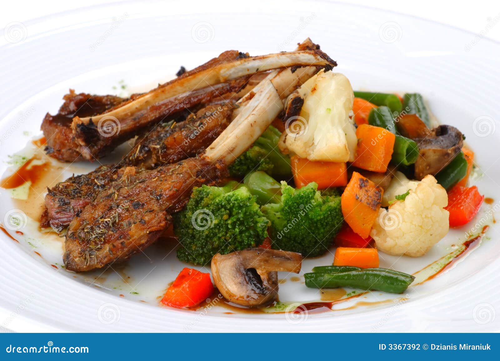 Dish from mutton, meat stock photo. Image of cabbage, string - 3367392