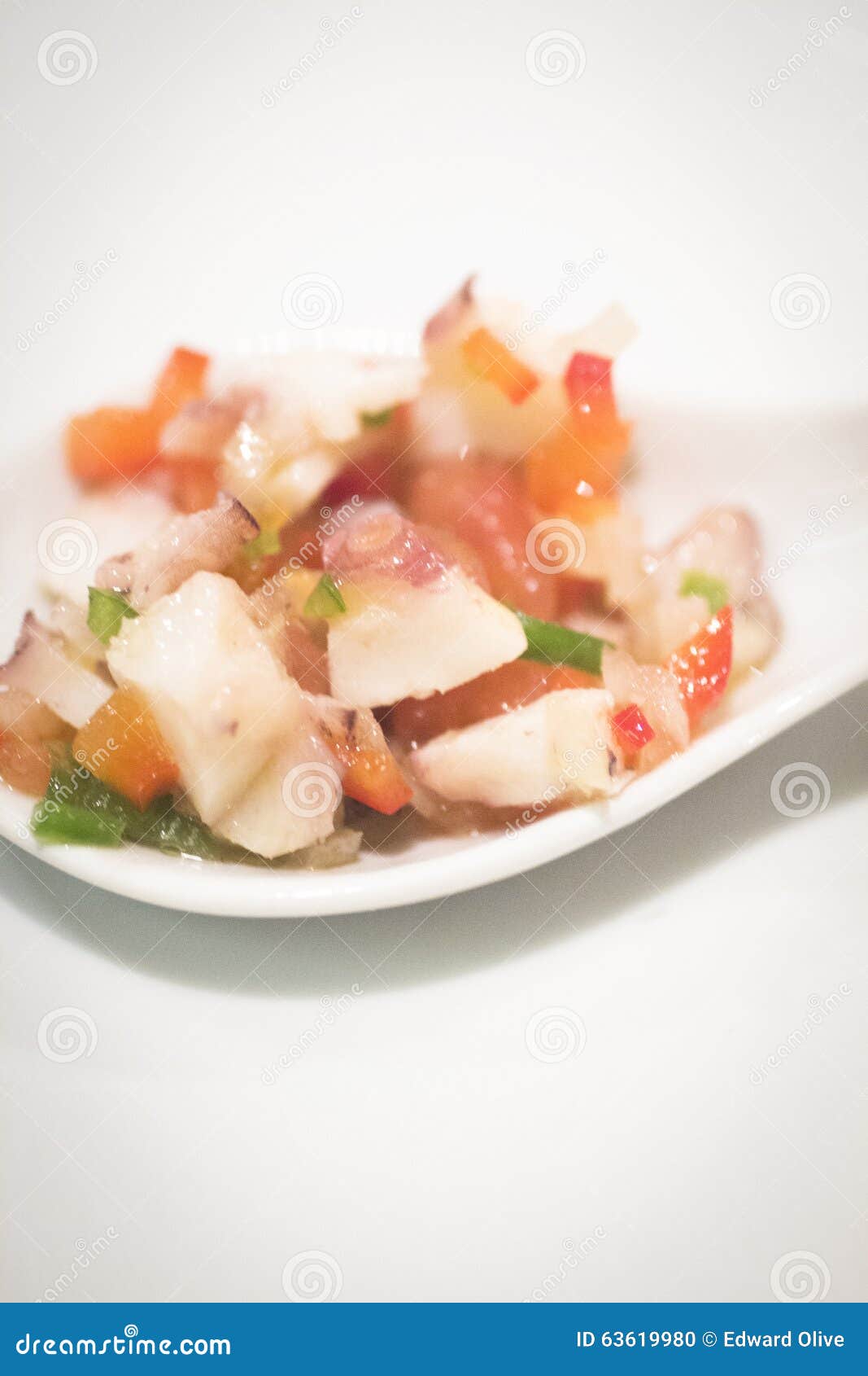 Dish of Starter Food on Restaurant Table Stock Photo - Image of eating ...